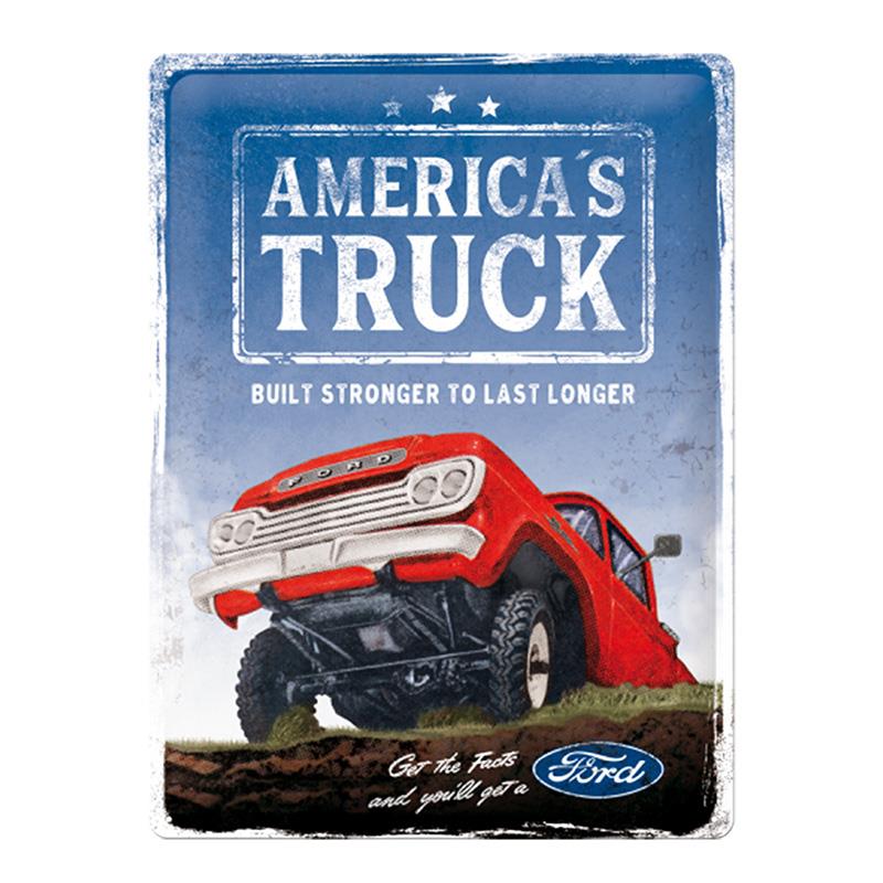 Ford Metal Sign America´s Truck – Ford Lifestyle UK